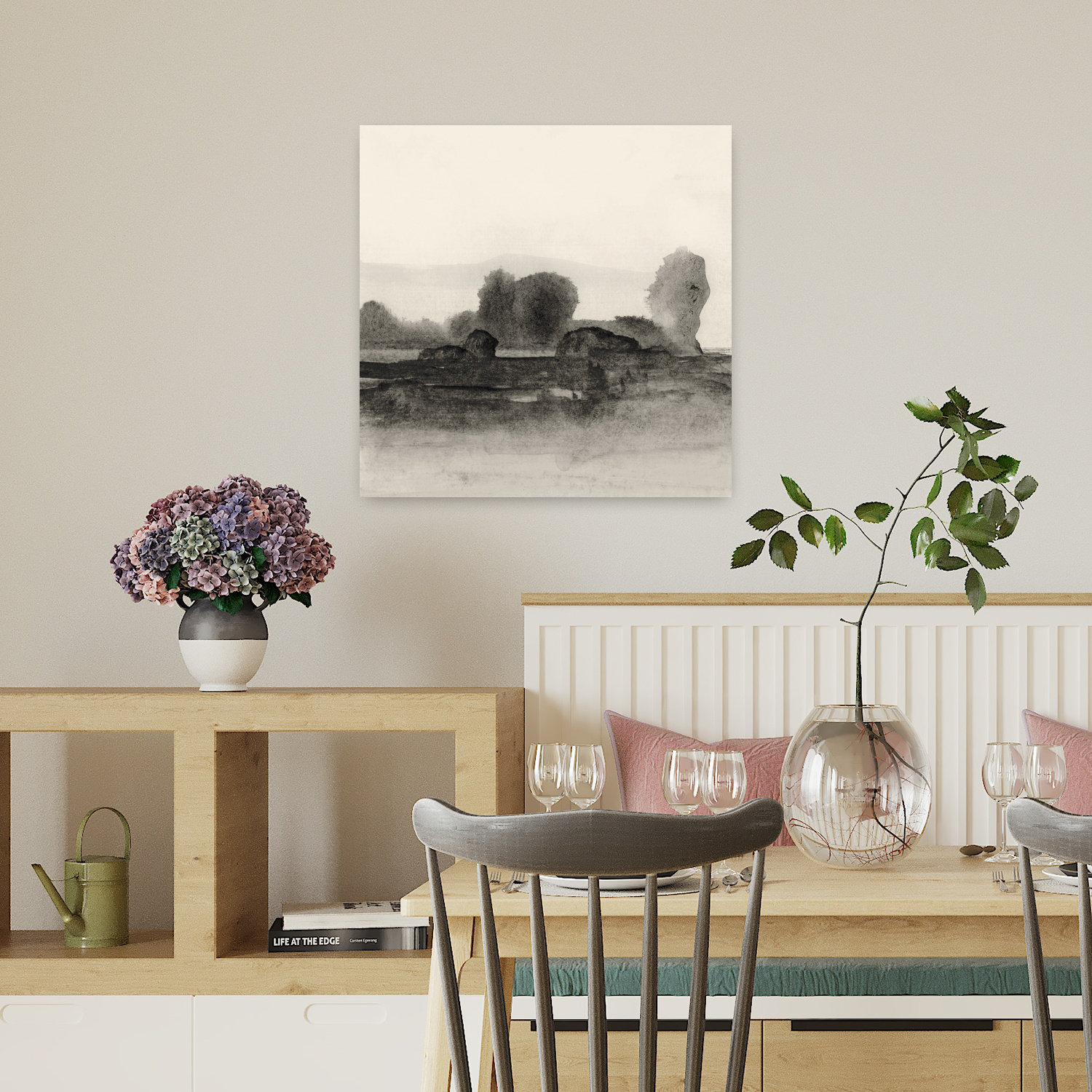 Latitude Run® Contemporary Art Abstract Contemporary Modern Landscape ...