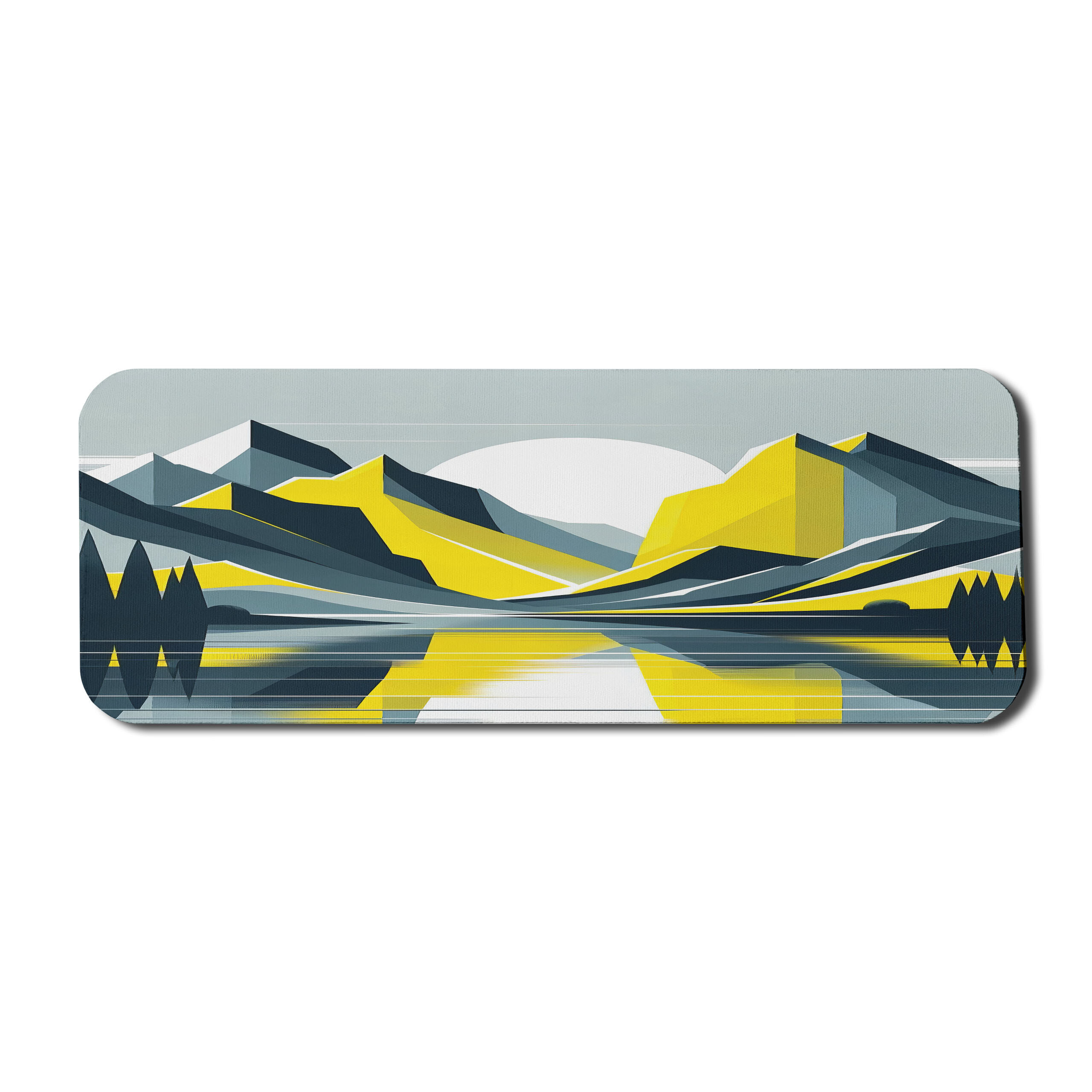 Mercer41 Ovalene Rubber Desk Pad | Wayfair