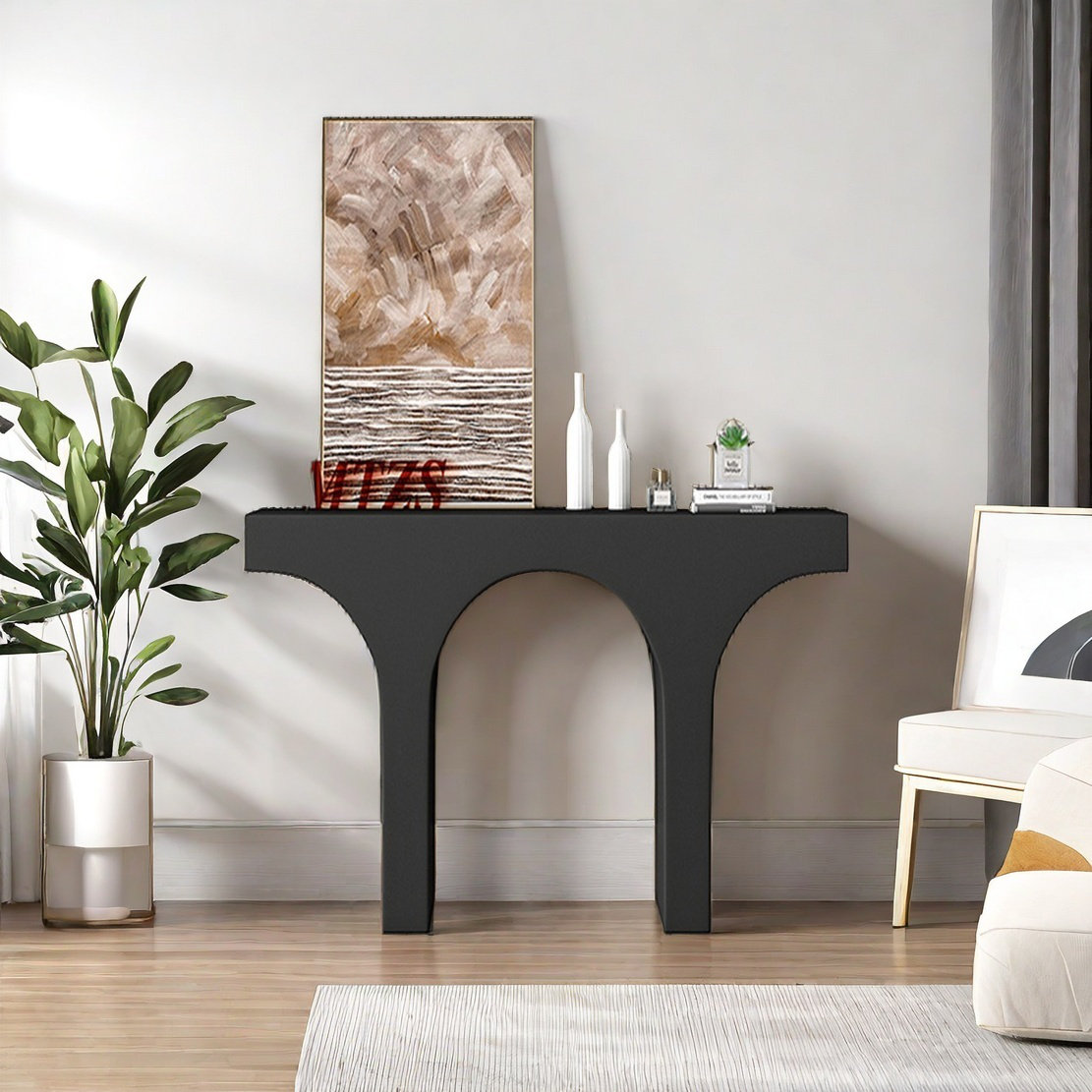 Liu's ink furniture Modern Minimalist Console Table | Wayfair