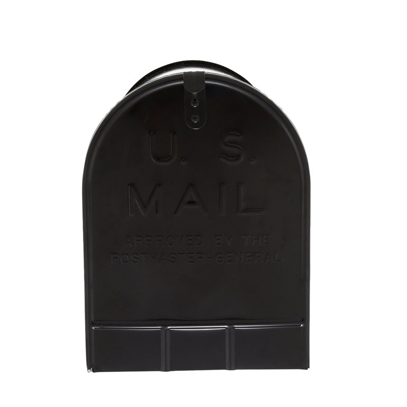 Architectural Mailboxes Stanley Jumbo Galvanized Steel Post Mount ...