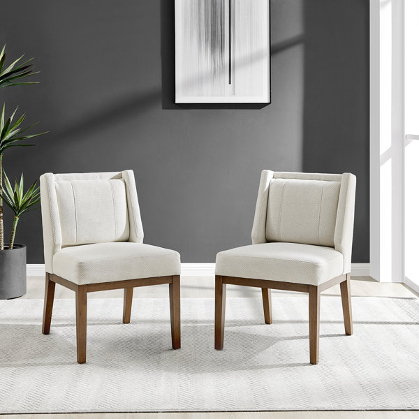 Red Barrel Studio® Upholstered Solid Back Side Chair | Wayfair