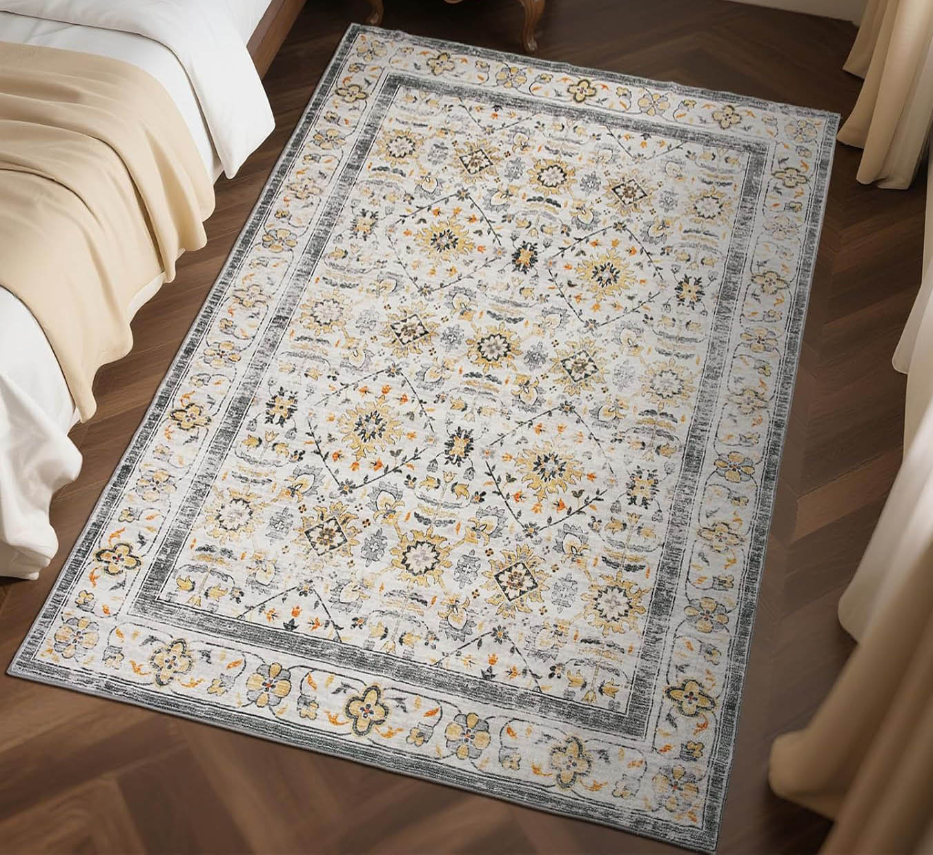 Red Barrel Studio® Area Rugs 4x6 Washable Non-Slip | Wayfair