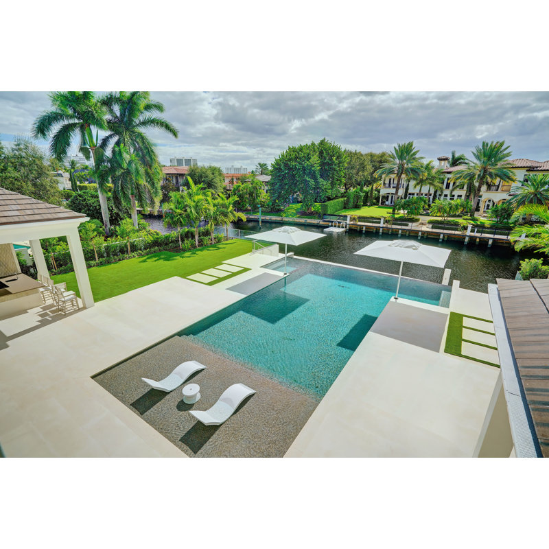 Ledge Lounger Signature In Pool Chaise Lounge (2) & Reviews | Wayfair