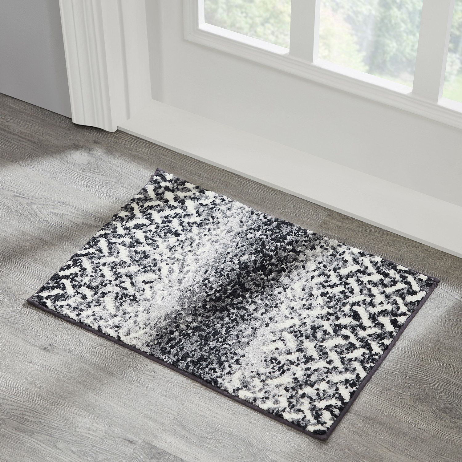 Ebern Designs Lucertia Bath Rug with Non-Slip Backing and Washable Bath ...