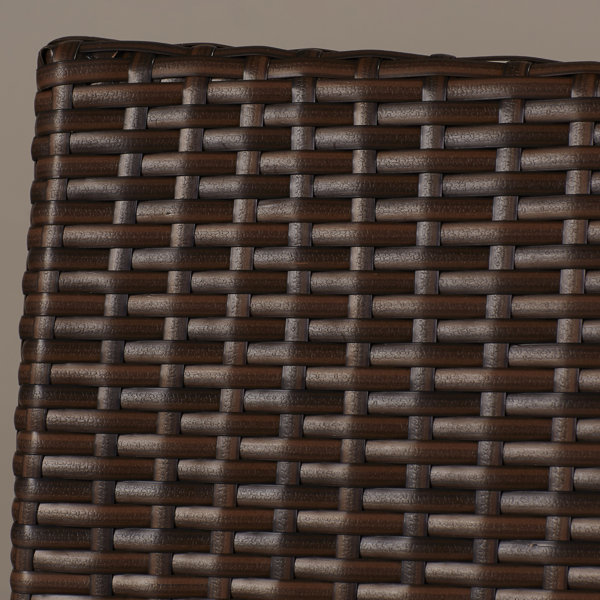 Ebern Designs Kost 27" Patio Bar Stool with Cushion & Reviews | Wayfair