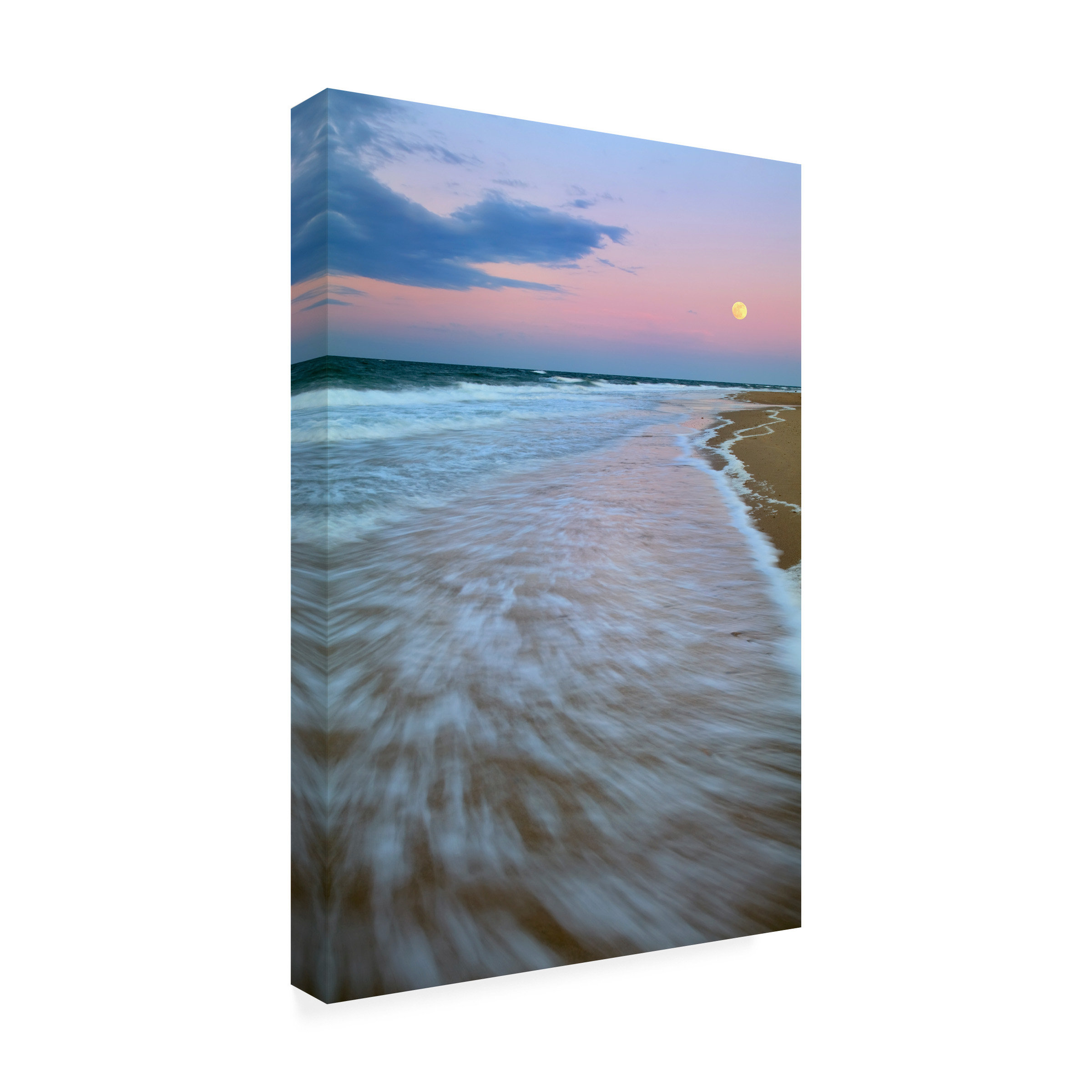 Highland Dunes Patrick Zephyr Cape Cod Moonset Canvas Art - Wayfair Canada