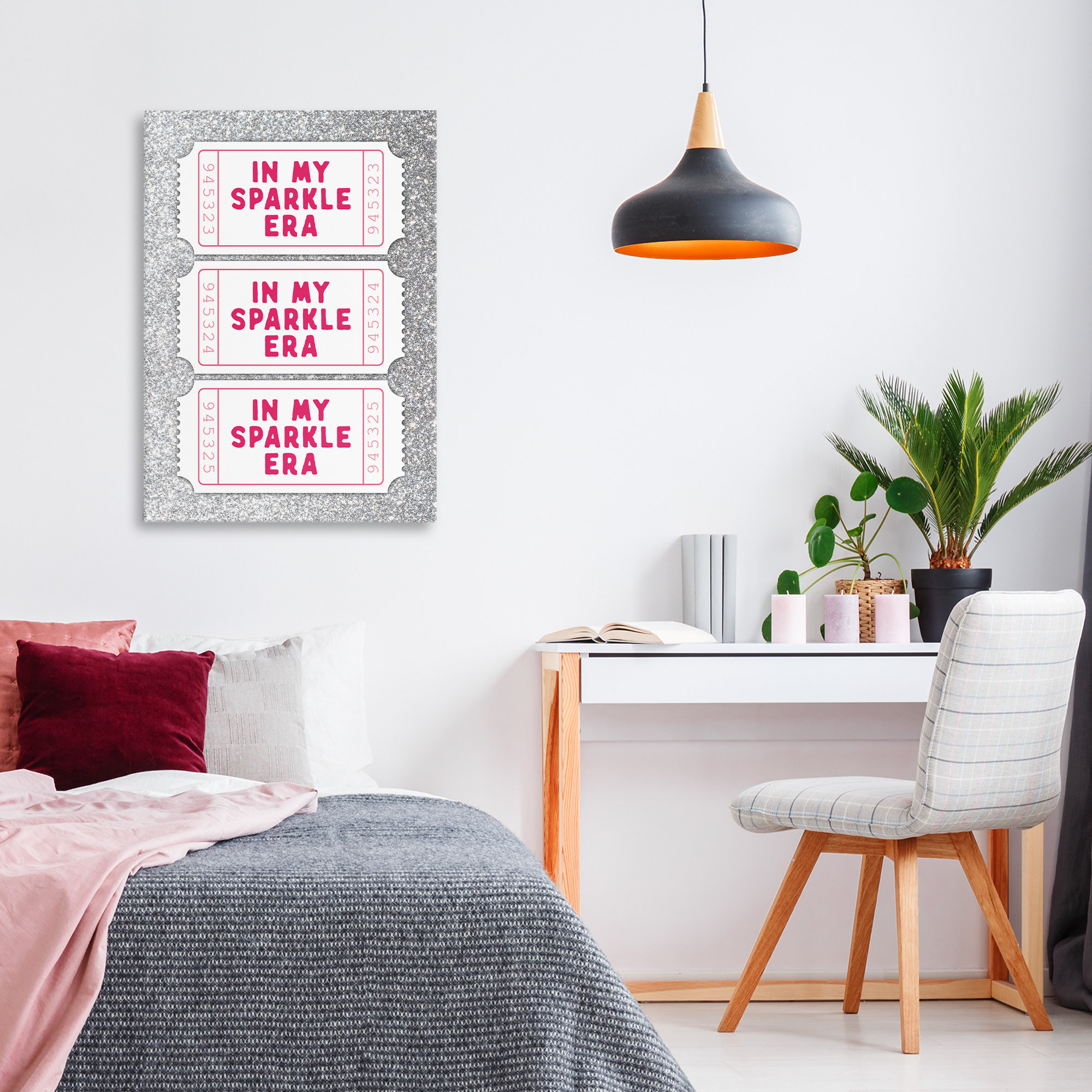 Everly Quinn My Sparkle Era Ticket Stubs Canvas, design by Lettered and ...
