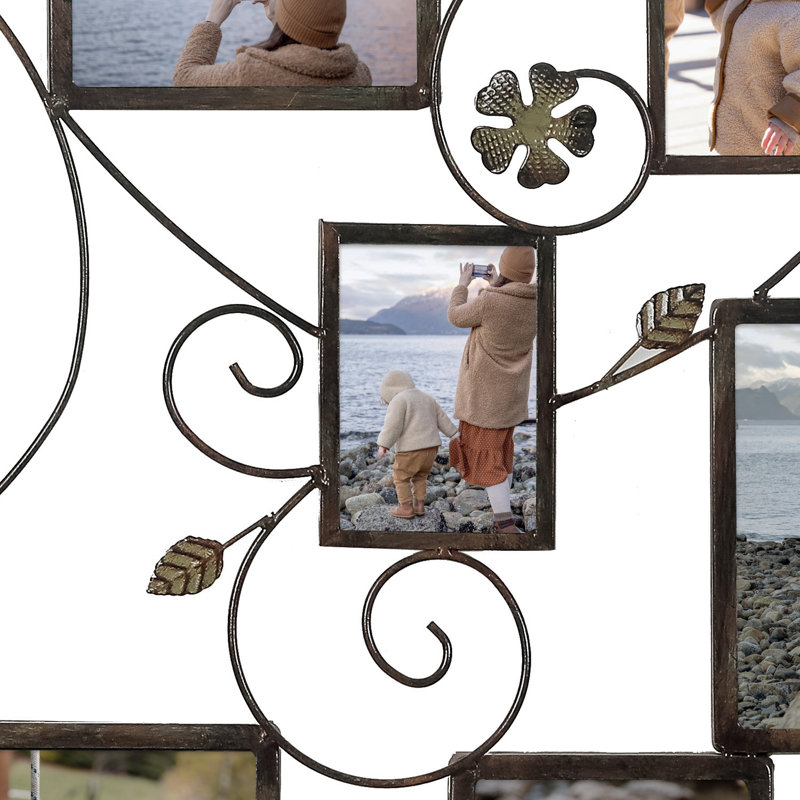 Red Barrel Studio® Kirsty 14 Opening Decorative Bronze-Color Iron Photo ...