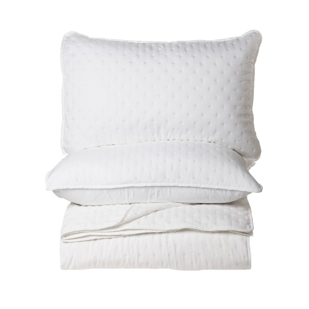 Kabane White Quilt Set | Wayfair