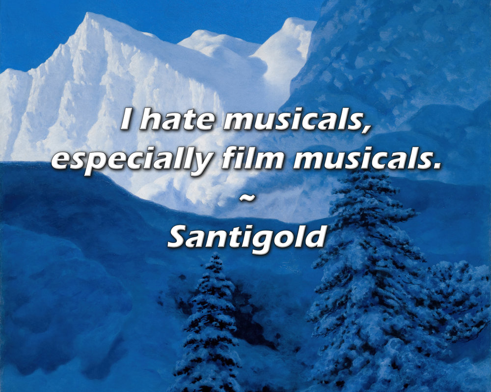 Trinx Santigold Quote: I hate musicals, especially film musicals. | Wayfair