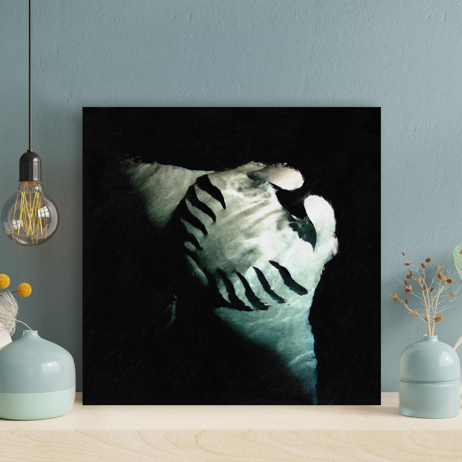 Rosecliff Heights Underneath A Ray In The Dark - 1 Piece Square Graphic ...