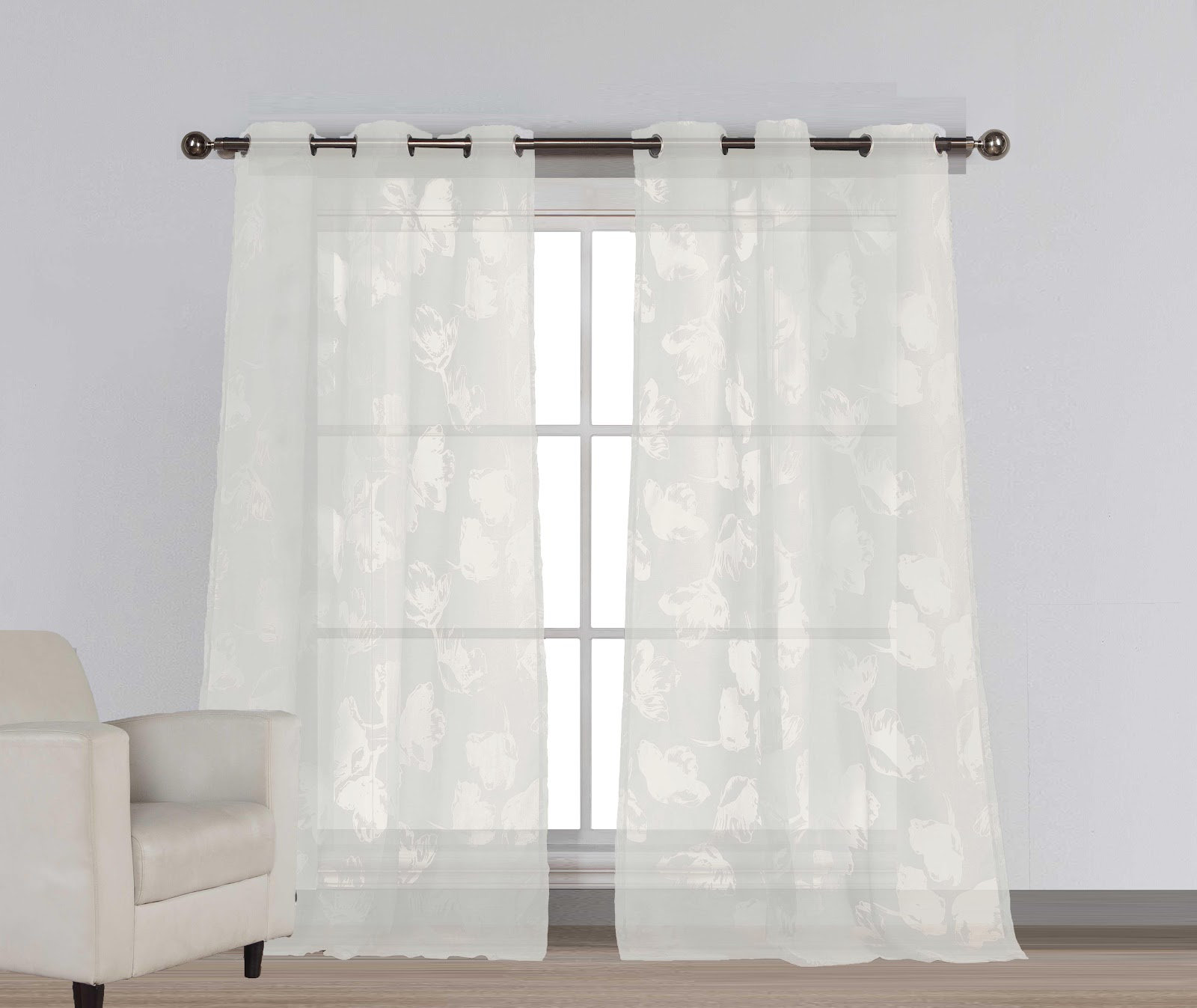 Wrought Studio™ Dellar Cotton Blend Curtain | Wayfair