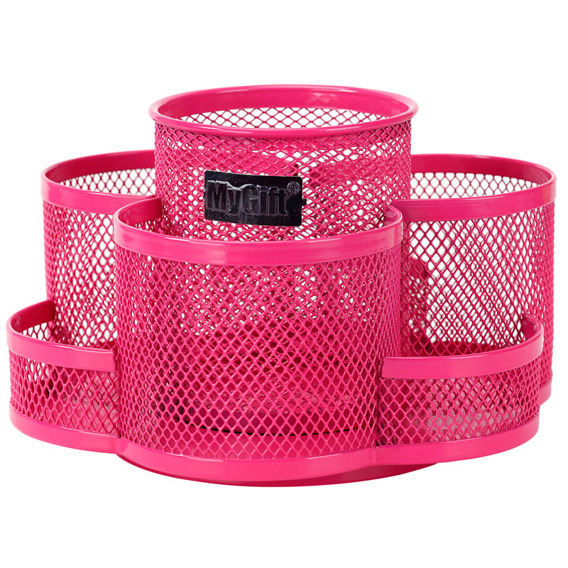 Inbox Zero 7 Slot Metal Desk Organizer Caddy & Reviews | Wayfair