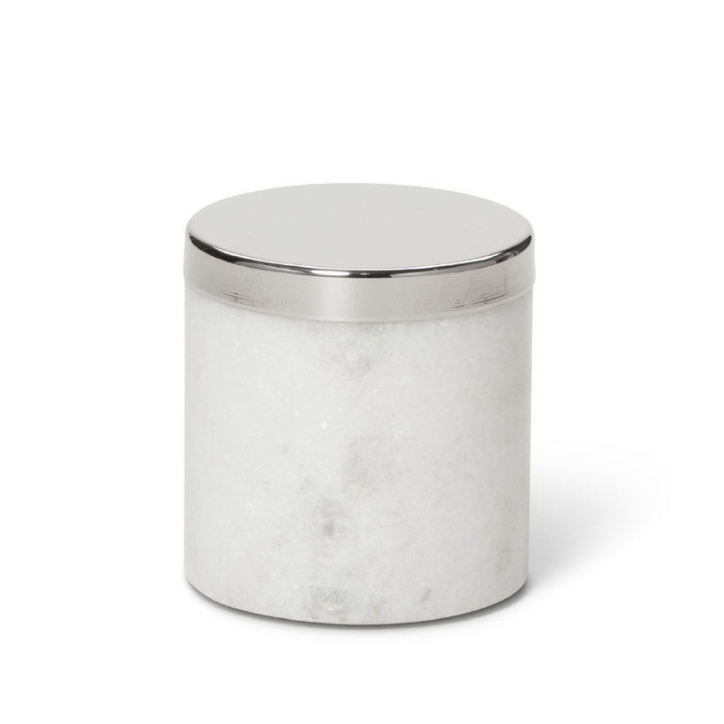 Roselli Trading Company Roman Marble Desk Container | Wayfair
