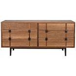 Noir Brook 38'' Solid Wood Sideboard | Wayfair