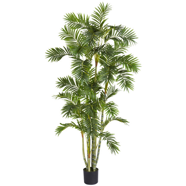 Primrue Artificial Palm Tree in Pot & Reviews | Wayfair