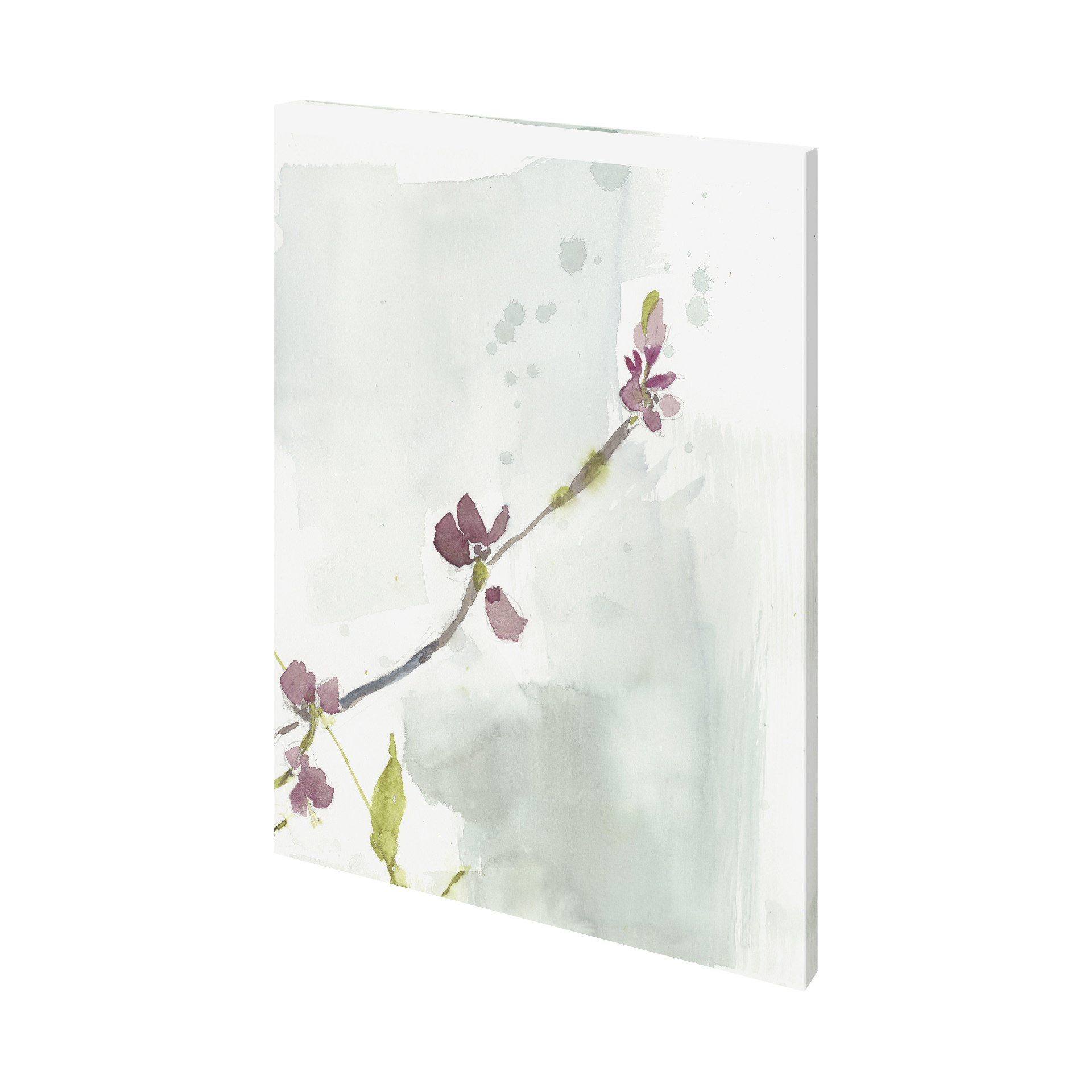 Wildon Home® First Blooms III - Wrapped Canvas Print | Wayfair