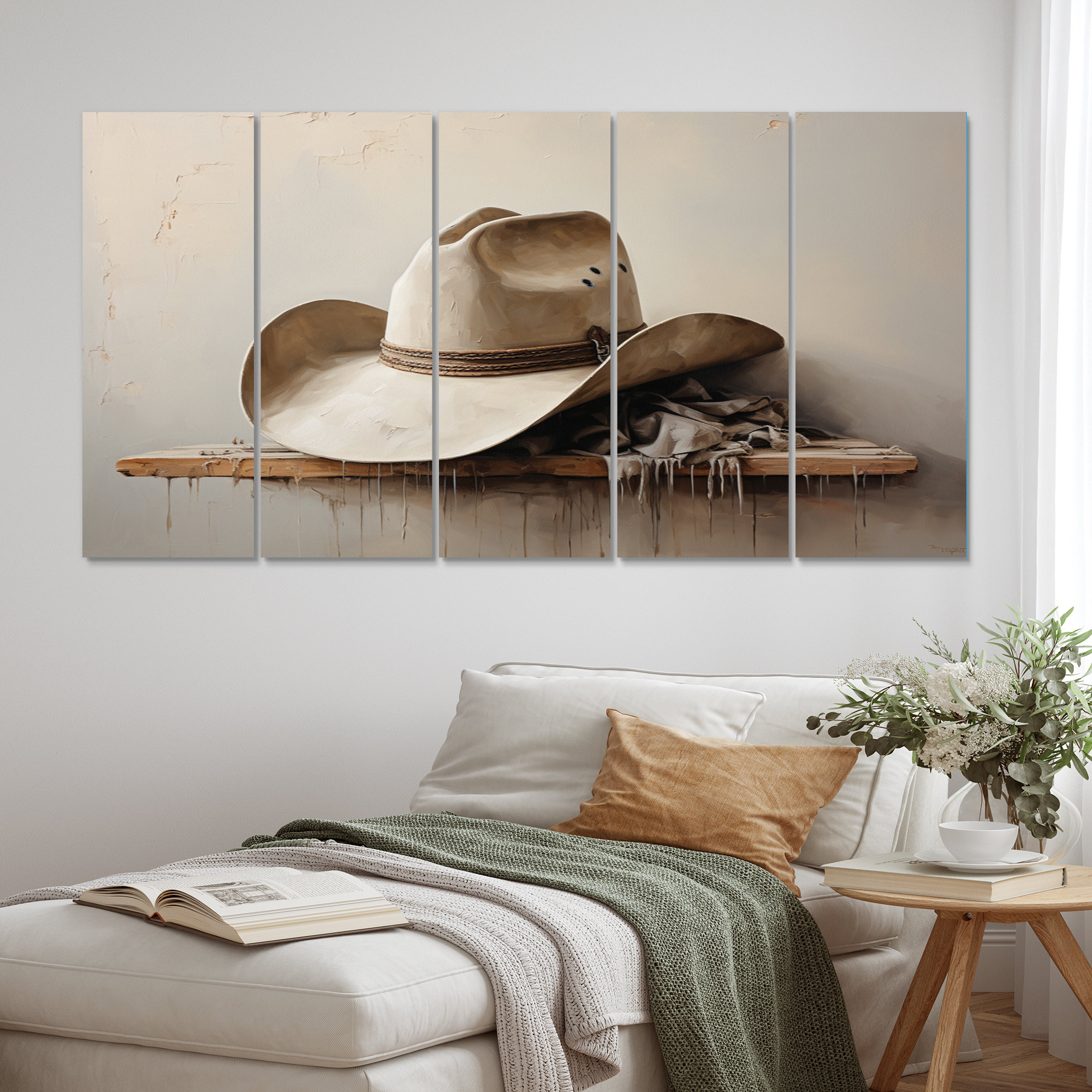 Union Rustic Cowboy Hat Minimalism Style I - Cowboys Metal Wall Decor ...