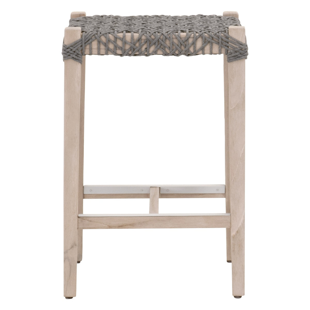LOOMLAN Costa Polyolefin Rope Outdoor Backless Counter Stool | Wayfair