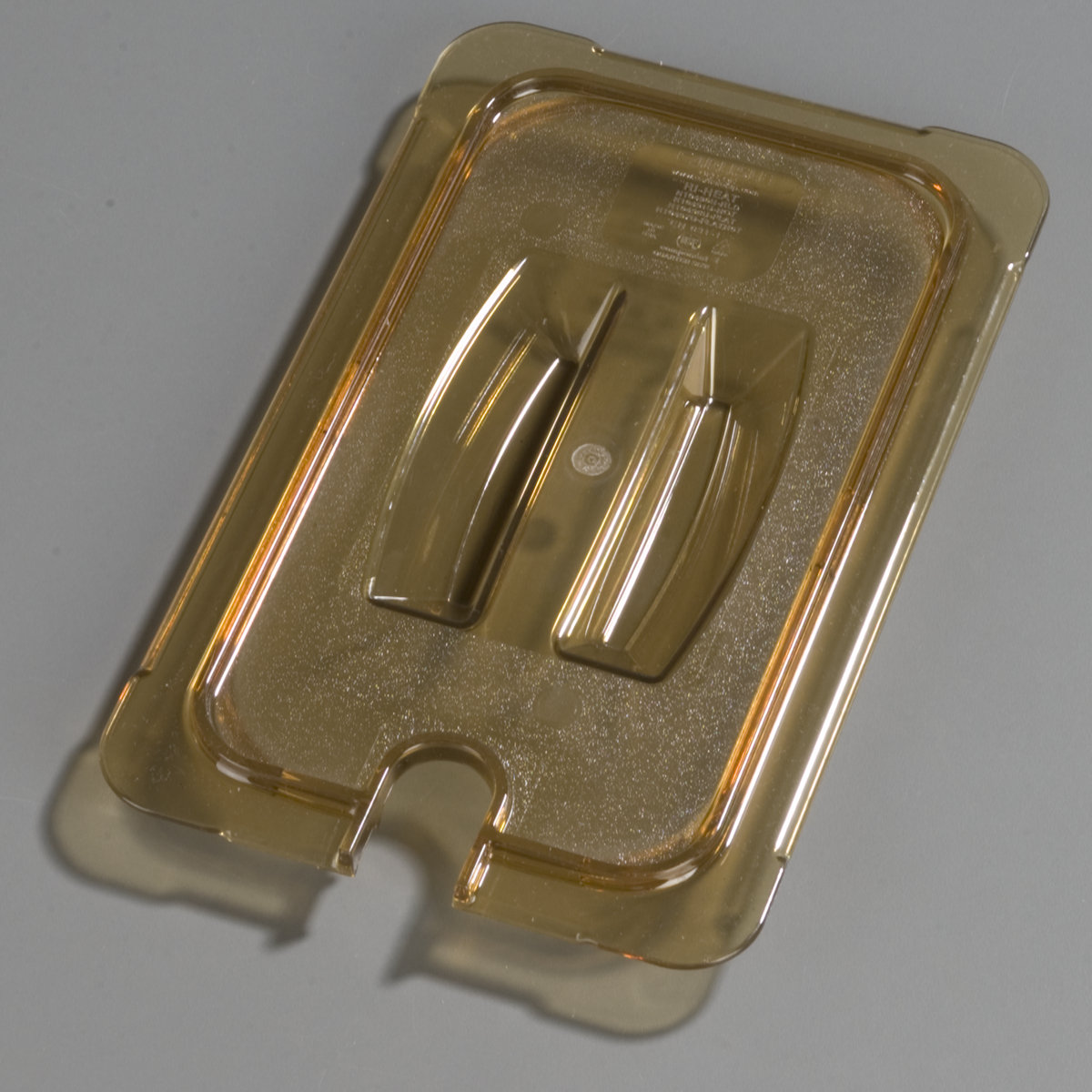 Carlisle Food Service Products Universal™ Brown Rectangle Plastic Lid ...