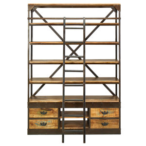Williston Forge Ville 80'' H x 63'' W Bookcase | Wayfair