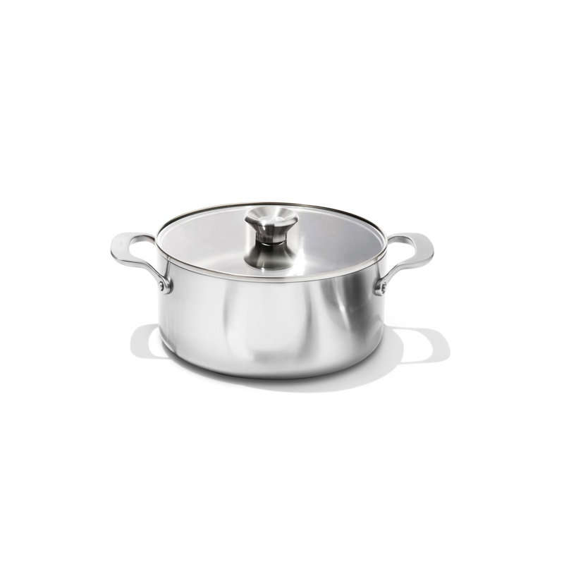 OXO Mira Tri-Ply Stainless Steel 5qt Stock Pot with Lid | Wayfair