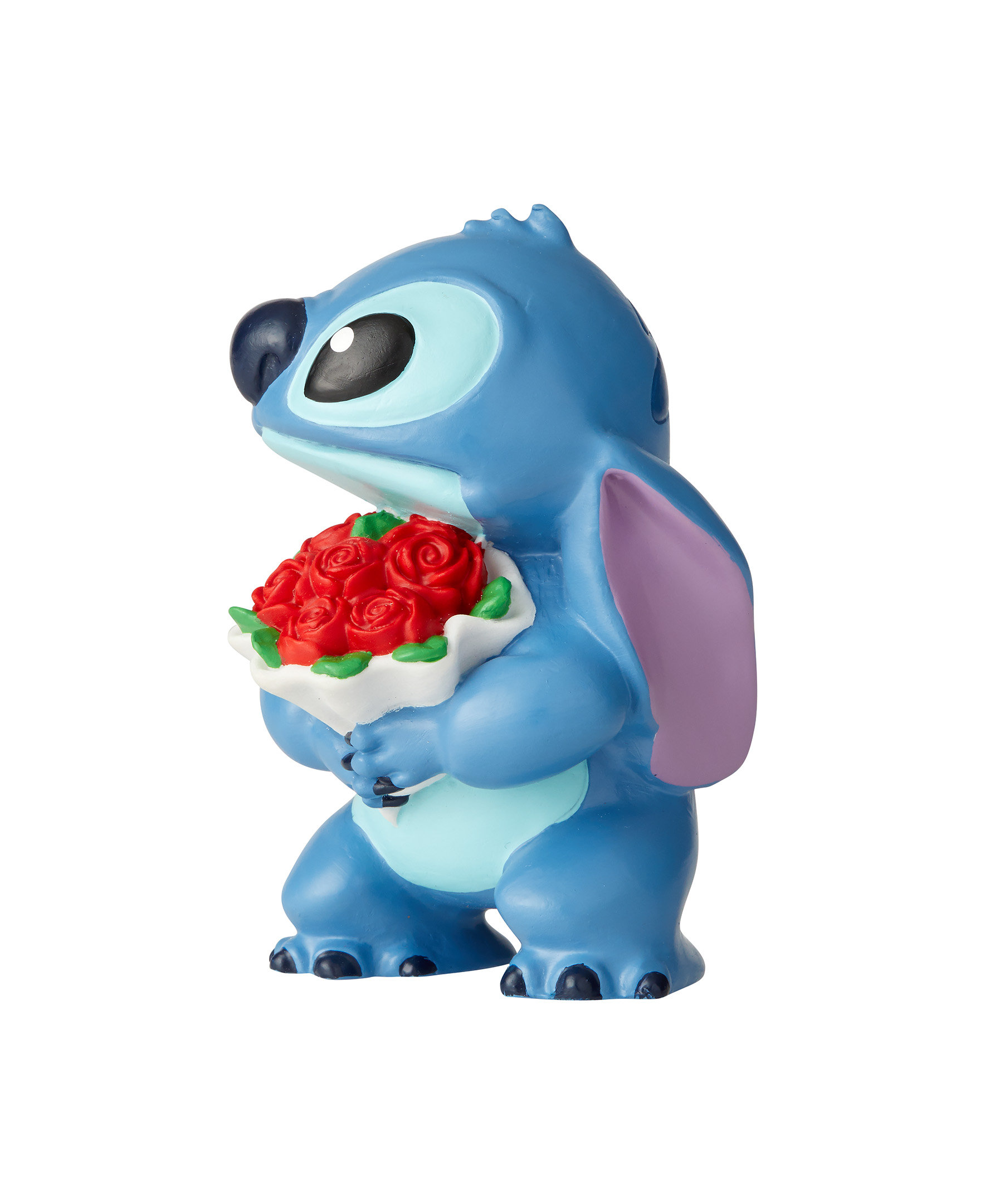 enesco Disney Showcase Stitch with Flowers Figurine 3in H | Wayfair