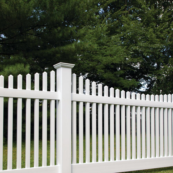 Barrette Outdoor Living 4 ft. H x 8 ft. W Classic Picket Panel ...