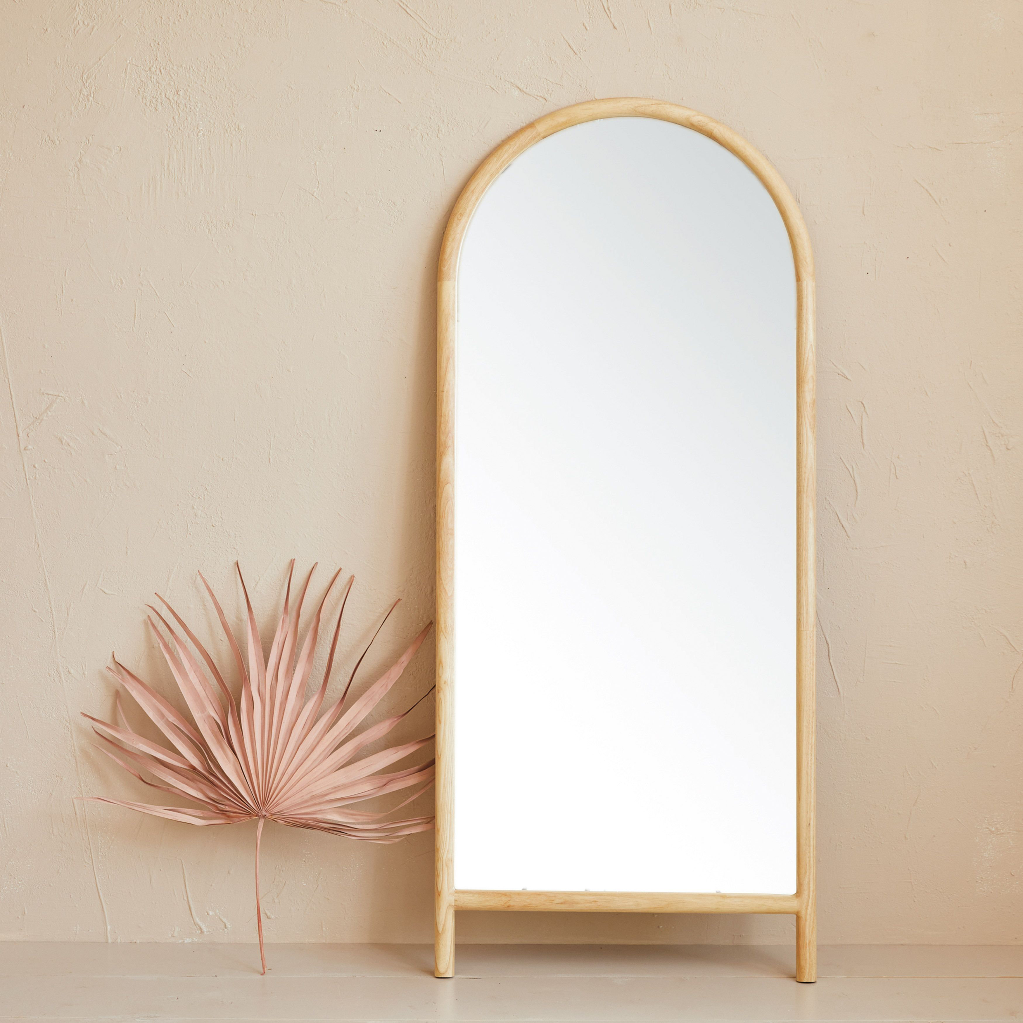 Latitude Run® Tonyu Solid Wood Arch Mirror | Wayfair