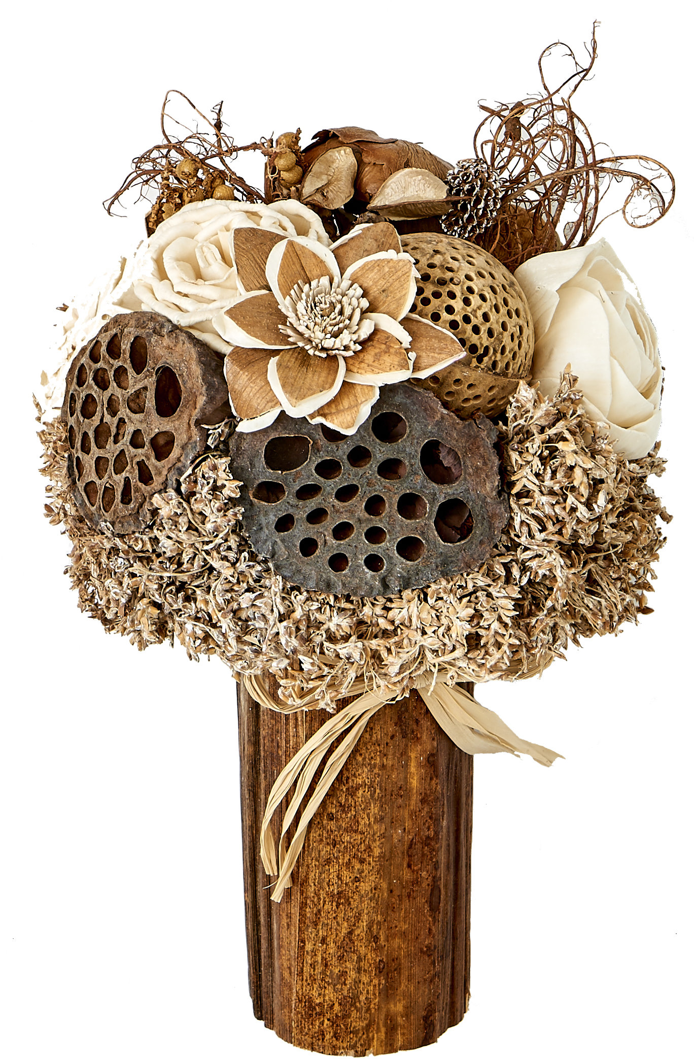 August Grove® Mixed Natural Pod Bouquet & Reviews | Wayfair