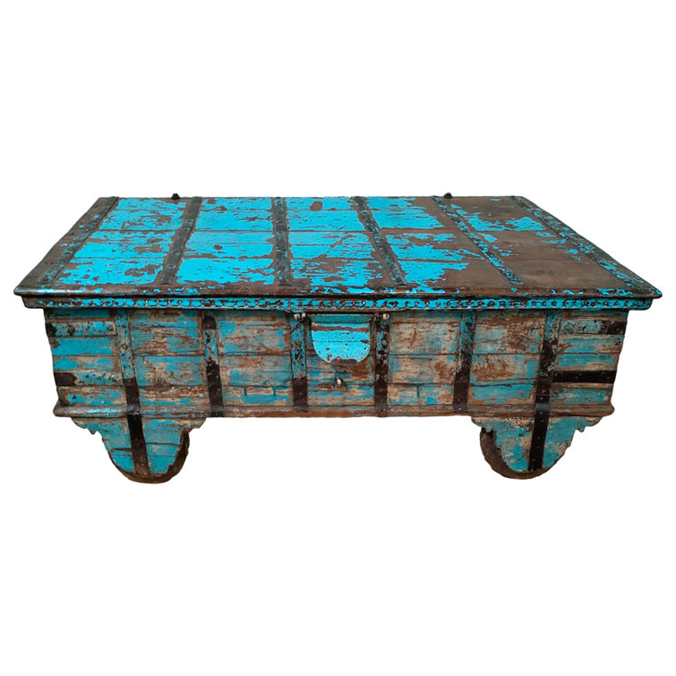 Latitude Vive Aryiah Solid Wood Block Coffee Table | Wayfair.co.uk