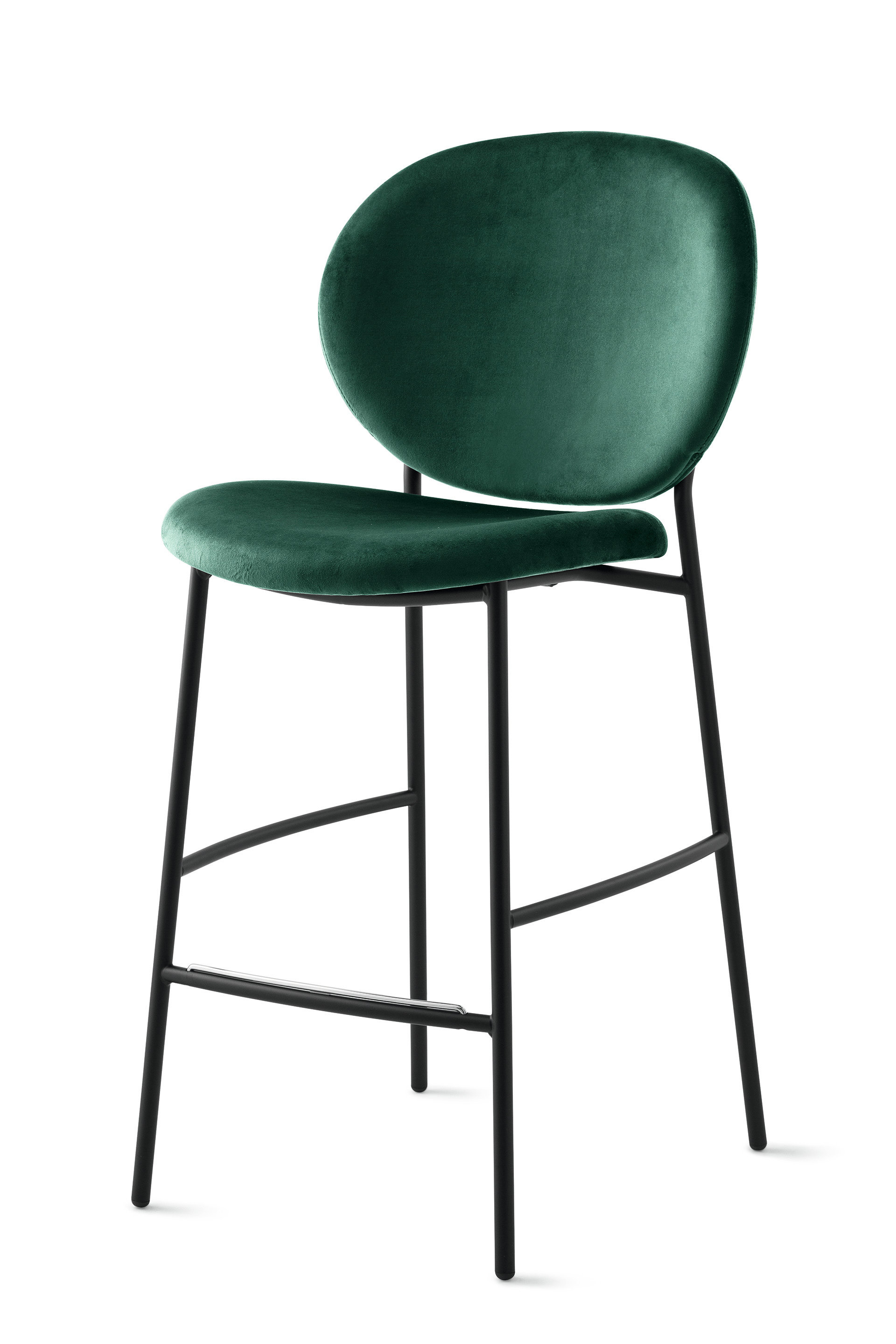 Calligaris Inès Upholstered Stool with Metal Frame | Wayfair