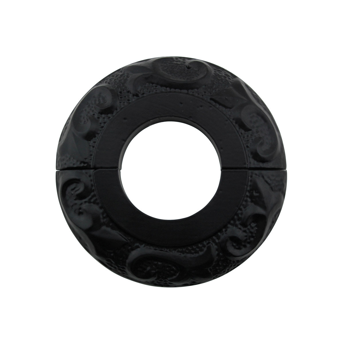 The Renovators Supply Inc. Black Radiator Flanges Aluminium Escutcheon ...