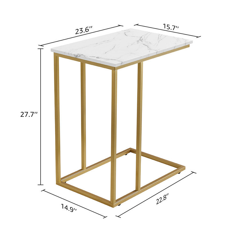 Everly Quinn Delavan End Table & Reviews | Wayfair