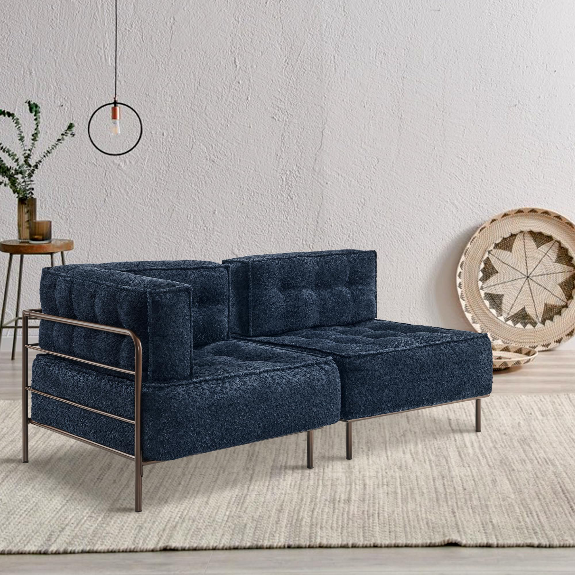 Latitude Run® Modular Sofa Couch with Removable Cushions, Accent Sofa ...