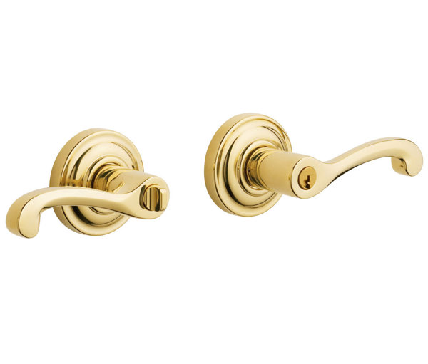 Baldwin Classic Keyed Entry Lever with Left Handling & Reviews | Wayfair