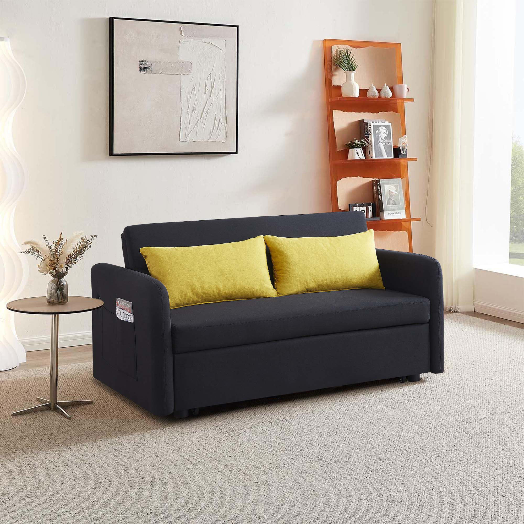 Latitude Run® 55.5'' Convertible Sleeper Sofa Bed - Wayfair Canada