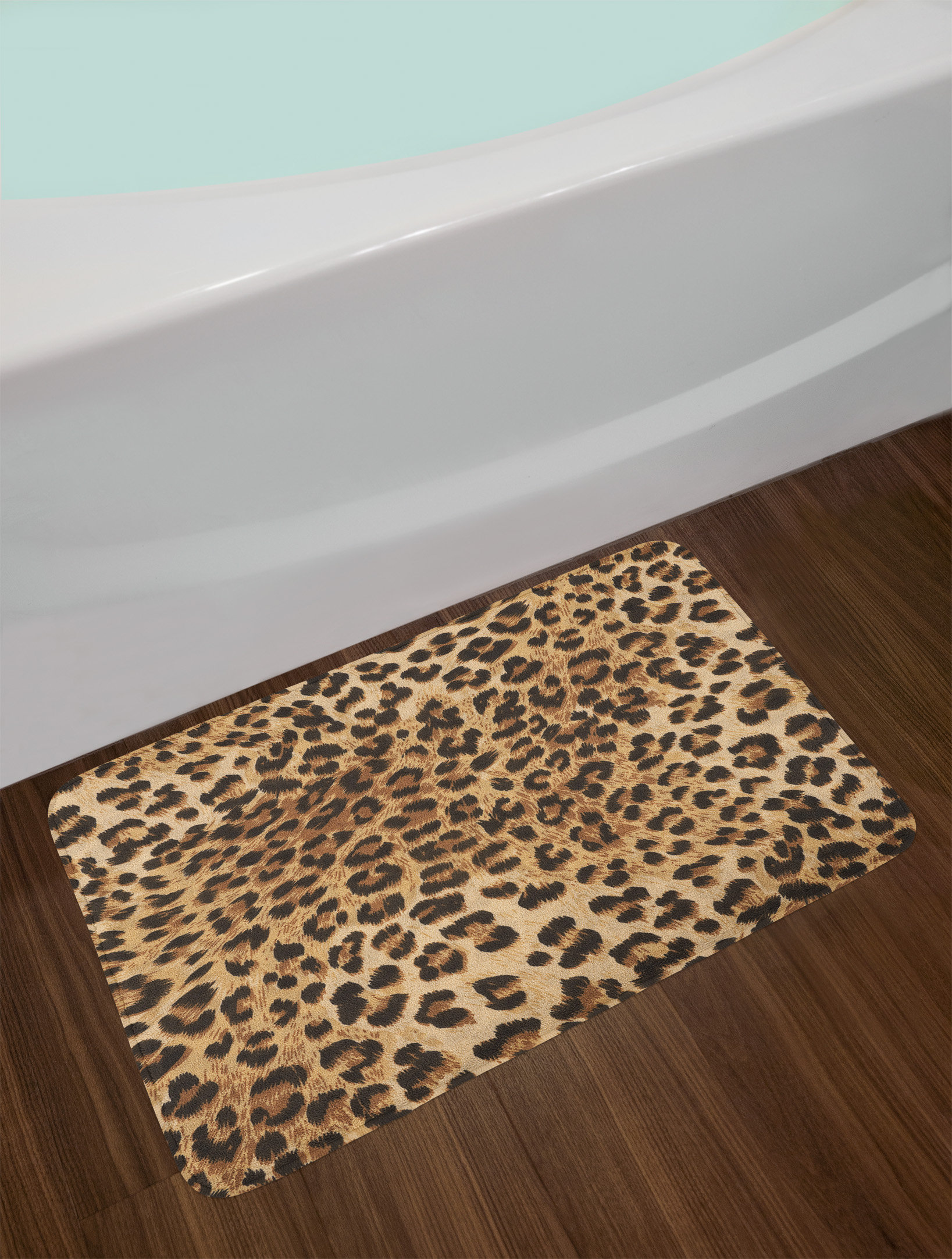 East Urban Home Leopard Print Skin Pattern of a Wild African Safari ...