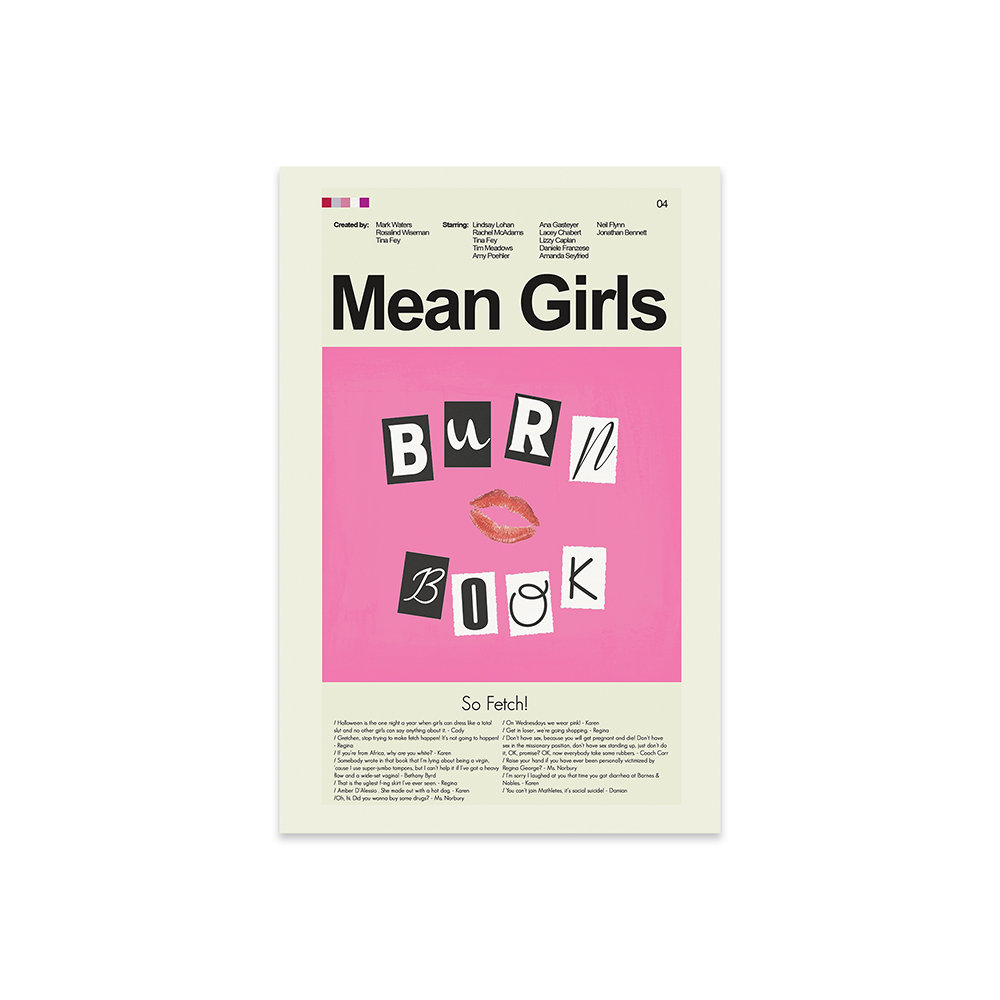 Trinx Mean Girls Print On Acrylic Glass - Wayfair Canada