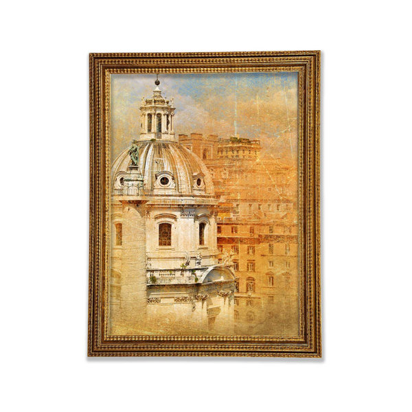 Bright Star Ancient St Peters Basilica - Single Picture Frame Print ...