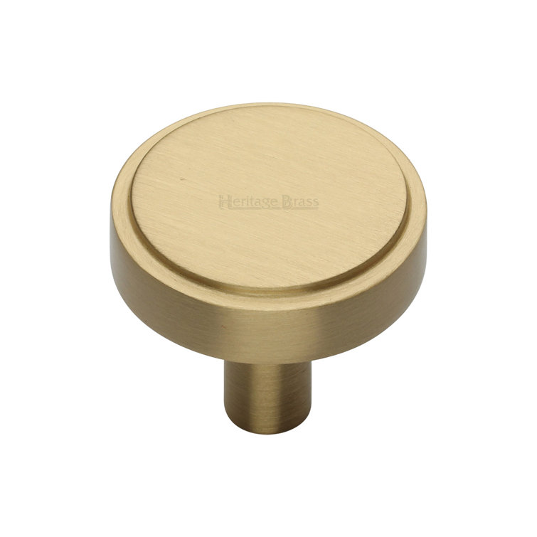 Heritage Brass Cabinet Design Round Knob | Wayfair.co.uk