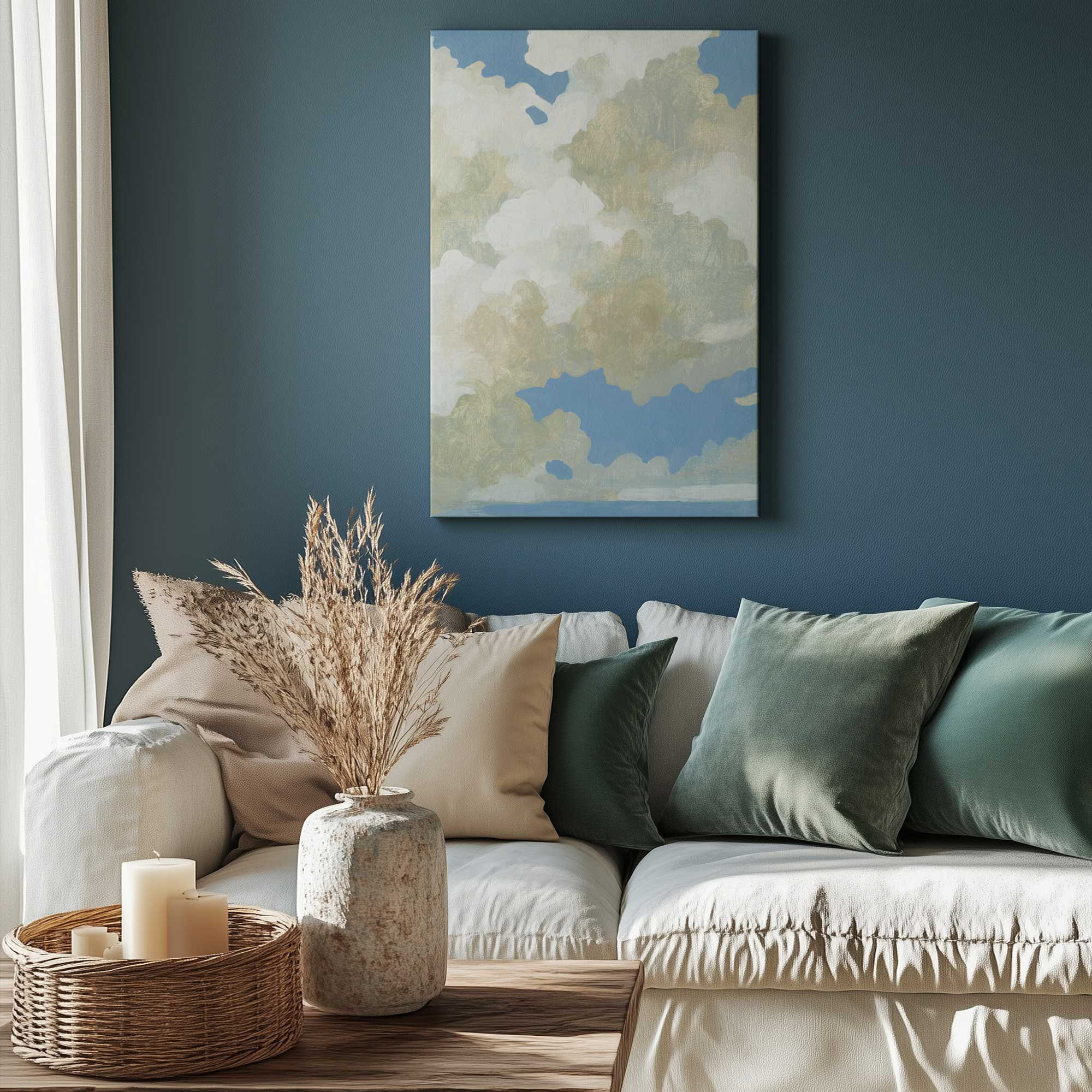 Ivy Bronx Calm Clouds in the Breeze II Wrapped Canvas | Wayfair