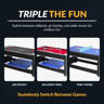 Hathaway Games Triple Threat 3-in-1 72" Multi Game Table & Reviews ...
