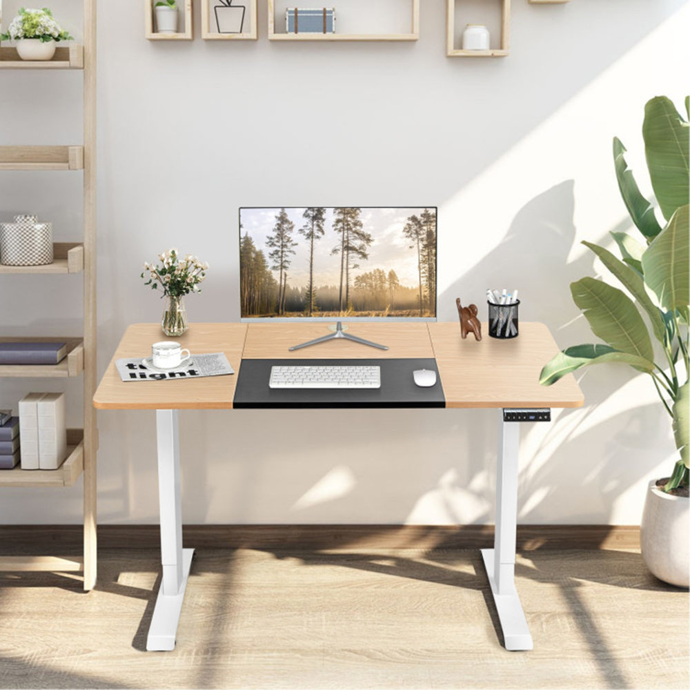 Inbox Zero Kingsten Height Adjustable Standing Desk | Wayfair