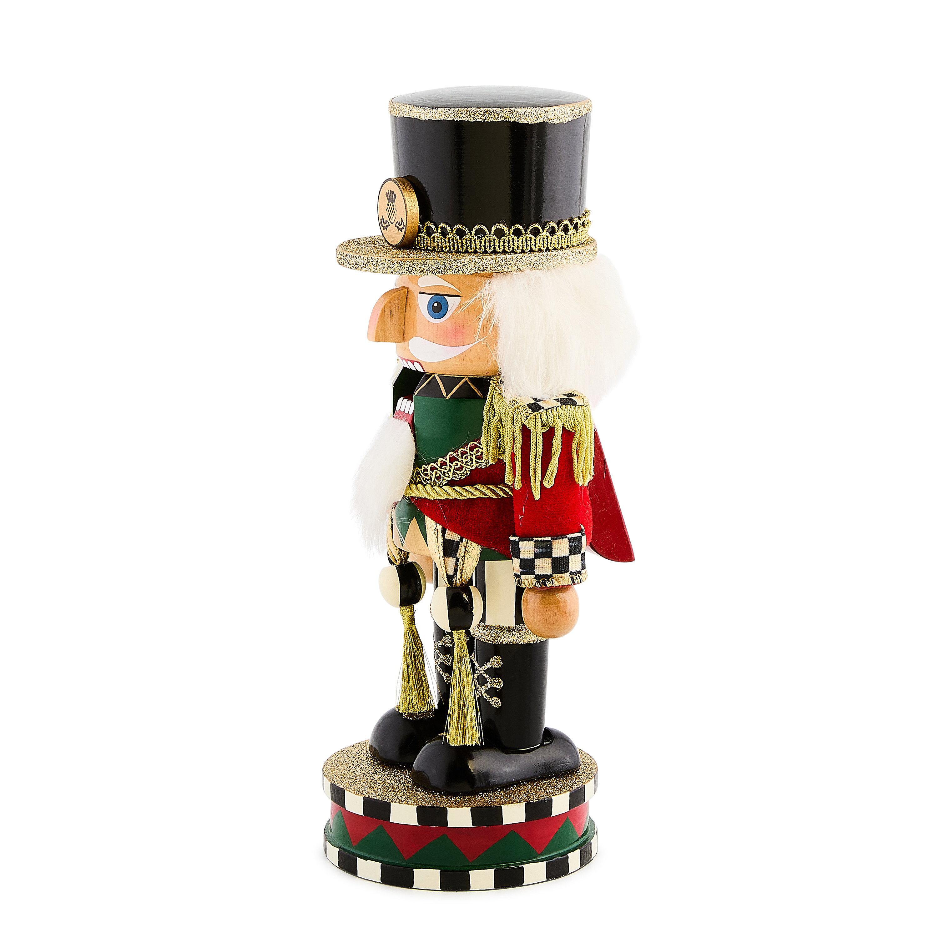 MacKenzie-Childs Highland Short Nutcracker | Perigold