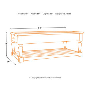 Distressed Finish Coffee Table Sets You'll Love | Wayfair