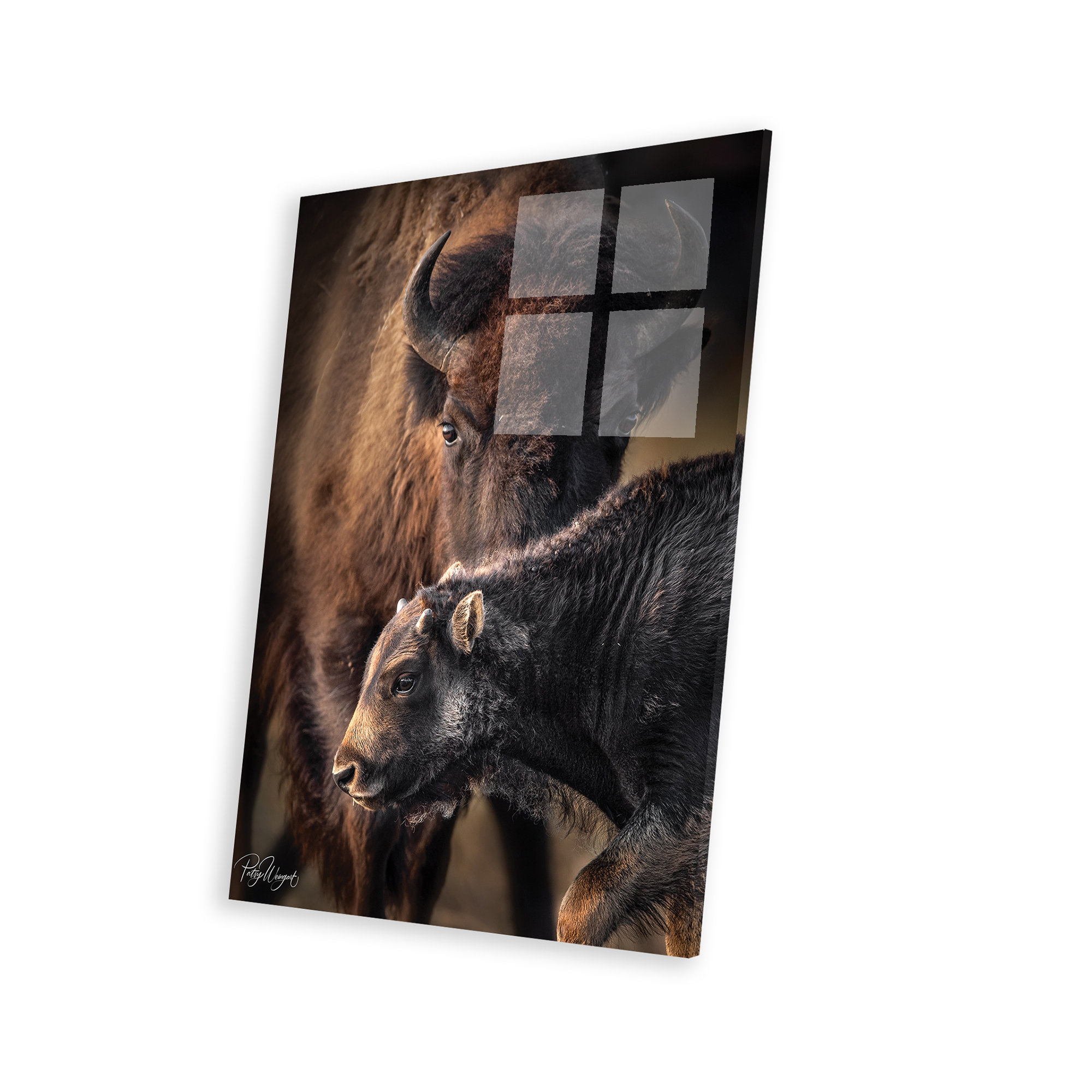 Millwood Pines Peeking Mom On Plastic / Acrylic by Patsy Weingart ...