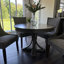Madison Park Signature Helena Round Wood Pedestal Dining Table ...