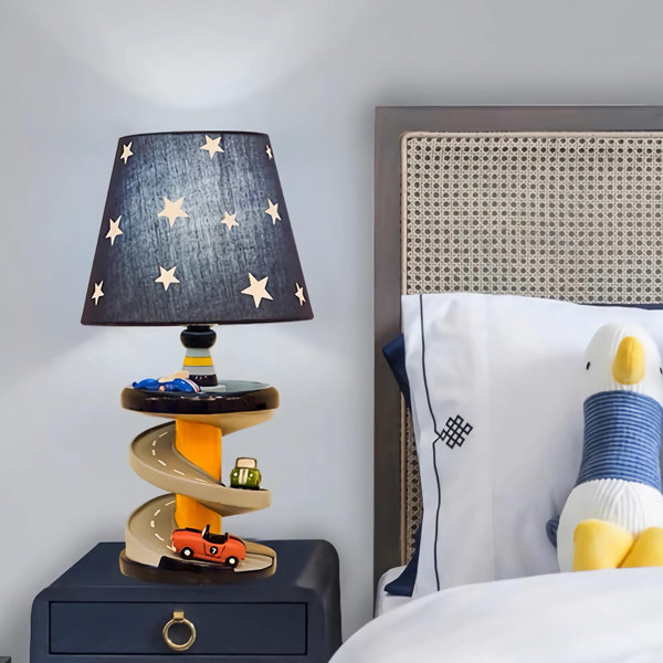 space themed bedside table