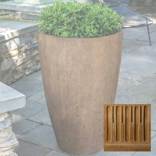 Campania International Cast Stone Concrete Pot Planter | Wayfair